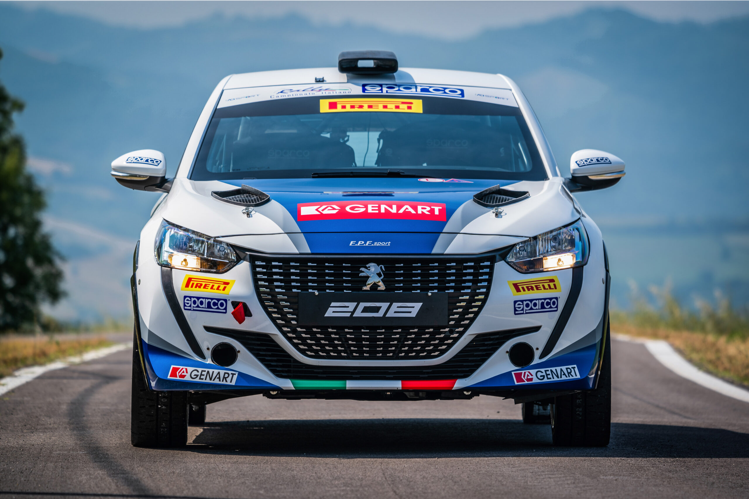 Peugeot, nuova livrea per la 208 Rally4 dei fratelli Nucita - Sicilia ...