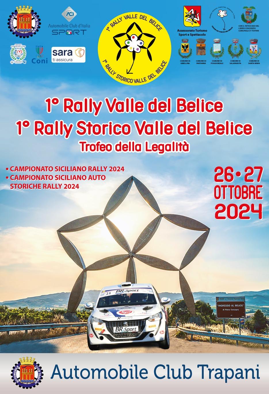 Motori accesi per la 1° edizione del Rally Valle del Belice - Sicilia ...